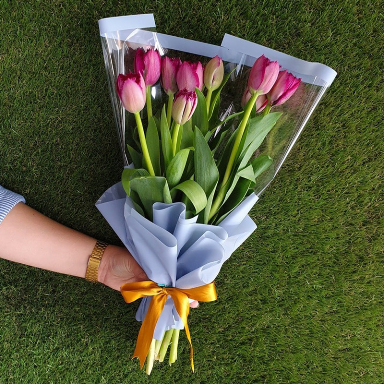 Ramo de tulipanes – Delirium Luxury Flowers